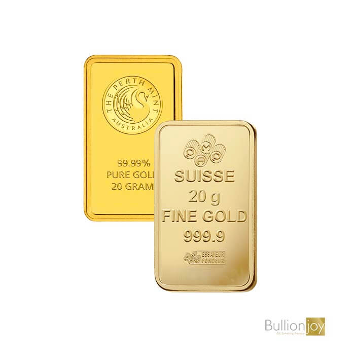 Sell 20 Gram Gold Bullion Bar – Bullionjoy