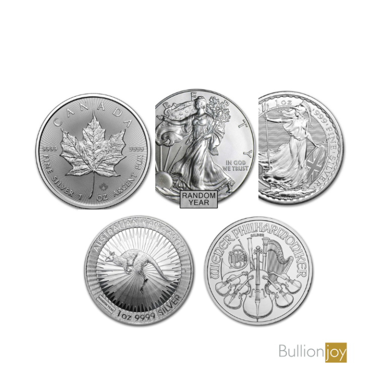 Buy Pre-Owned 1oz Silver Coin (Margin Scheme) | Bullionjoy