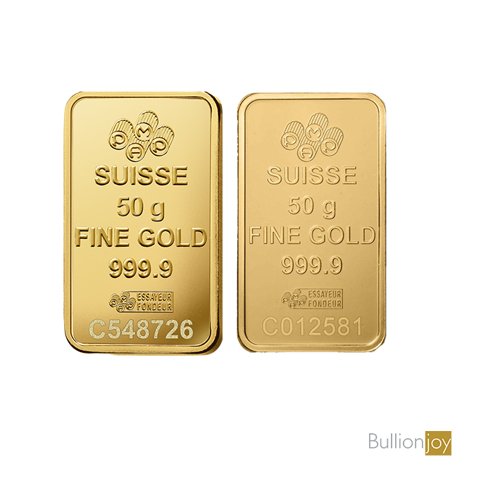 50 Gram Gold Bar (Pre Owned) | Bullionjoy
